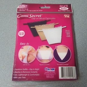 N/A | Tops | New Cami Secret Clipon Mock Camisoles 3 Colors | Poshmark